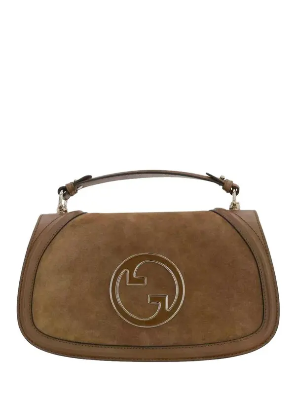 Gucci Large Blondie Interlocking G Tote - Brown