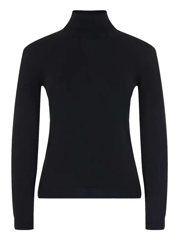 GRAN SASSO Roll Neck Knitwear - Black