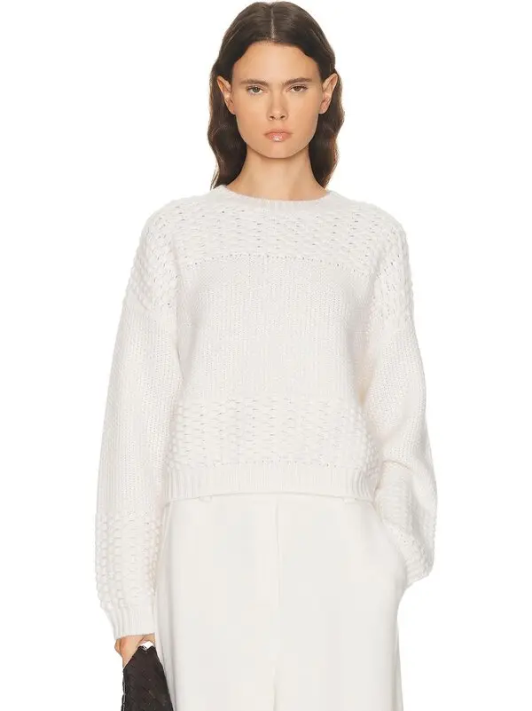 LISA YANG Signe Sweater - Cream