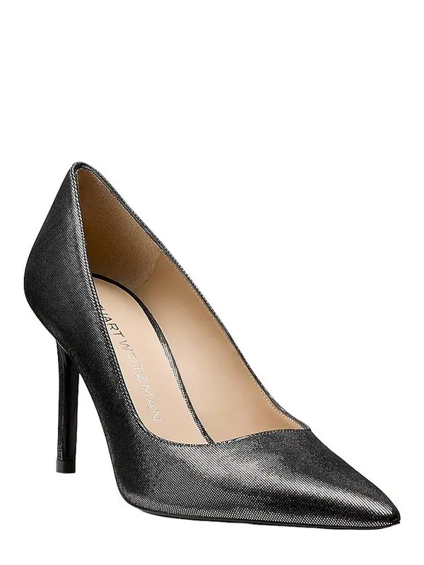 STUART WEITZMAN Power 85 Pumps - Gunmetal