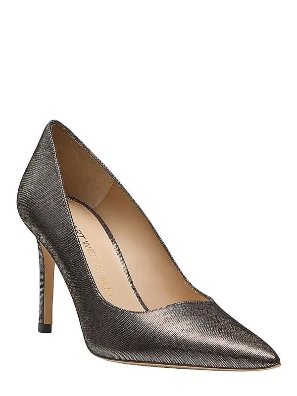 STUART WEITZMAN Power 85 Pumps - Platino