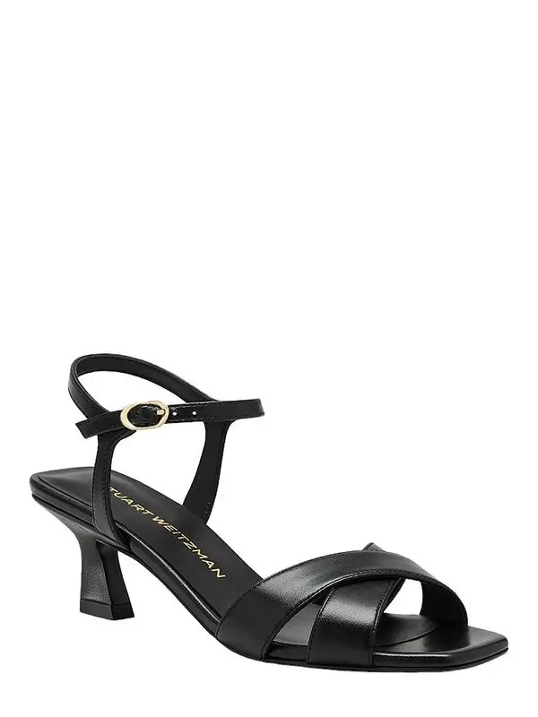 STUART WEITZMAN Vinnie Sandal - Black