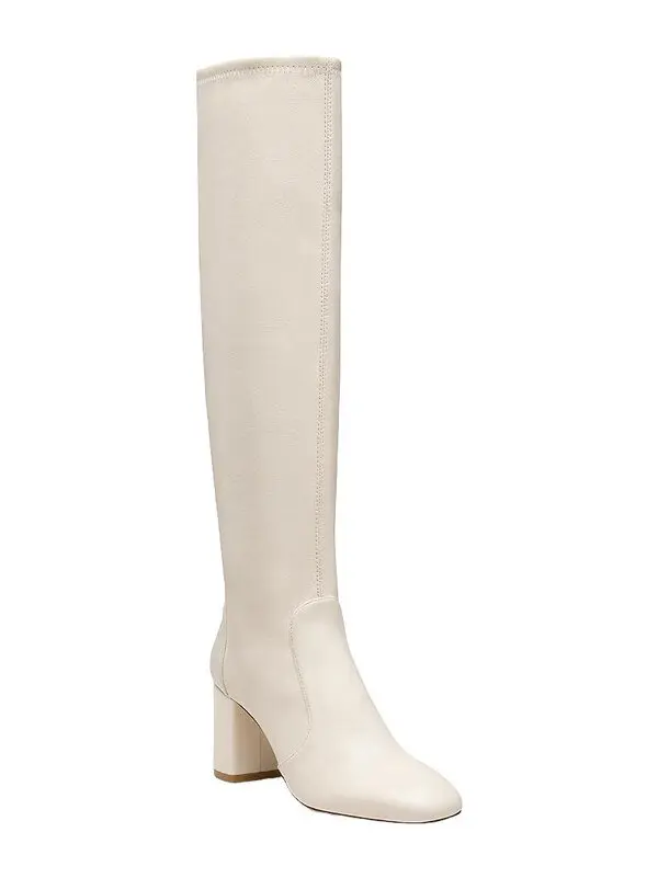 STUART WEITZMAN Lucie 75 Boots - Cream