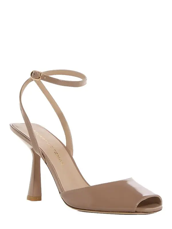 STUART WEITZMAN Val Heeled Sandals - Fawn