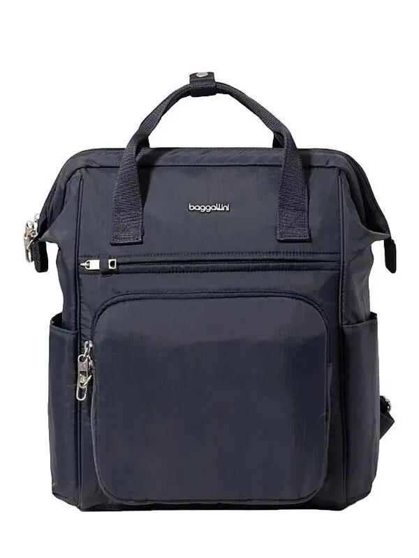BAGGALLINI The Travel Smart Edit Securtex Anti-theft Windsor Backpack - French Navy Twill