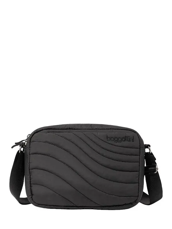BAGGALLINI Crossbody Bag - Black Wave Puff