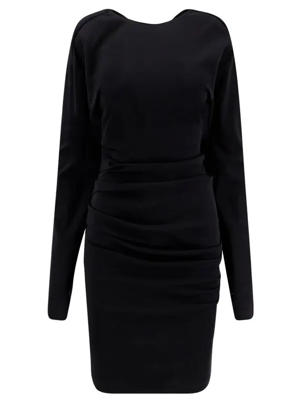 Max Mara Mxpumido Virgin Wool Dress - Black