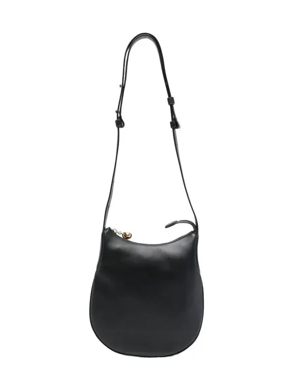 Cafuné Lune Zip Shoulder Bag - Black
