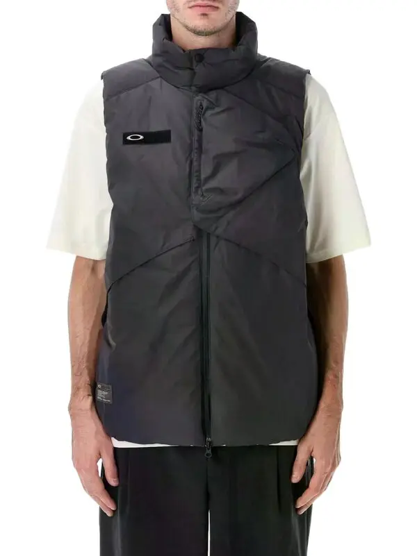 Oakley Zip-fastening Quilted Gilet - Grey