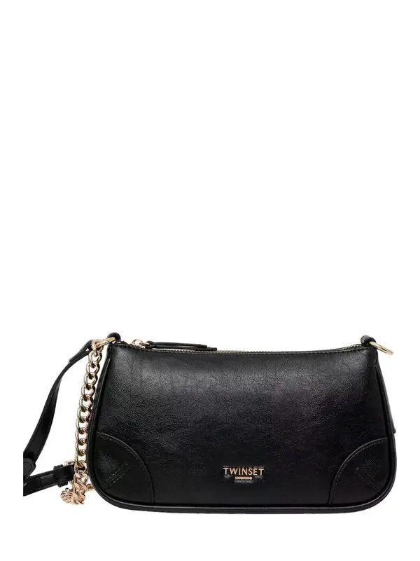 TWINSET Chain-strap Shoulder Bag - Black