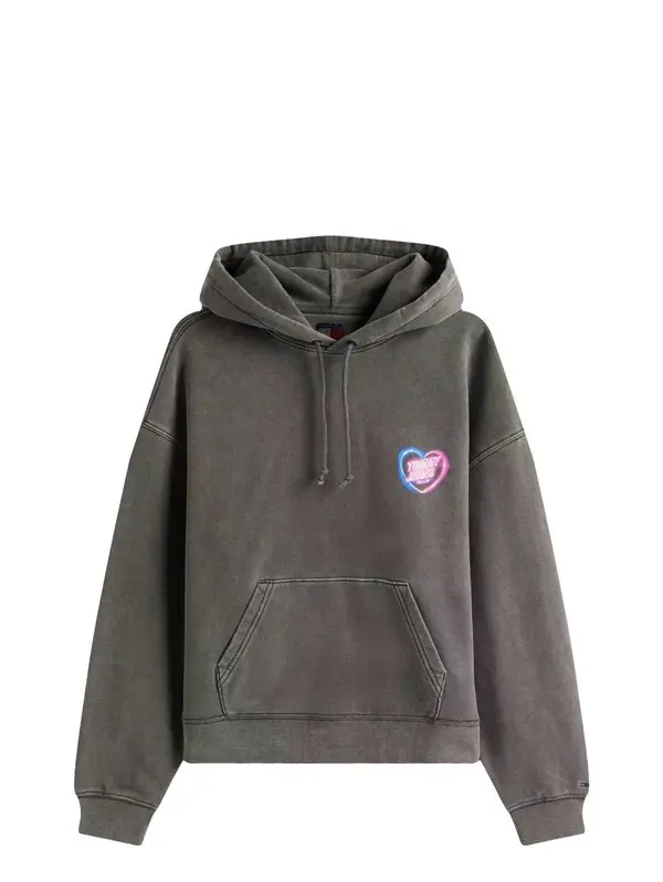 Tommy Hilfiger Graphic Hoodie - Grey