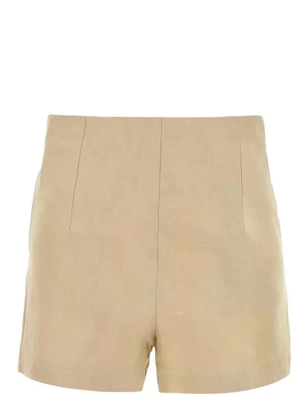 Le Kasha Ezbet Linen Shorts - Neutrals
