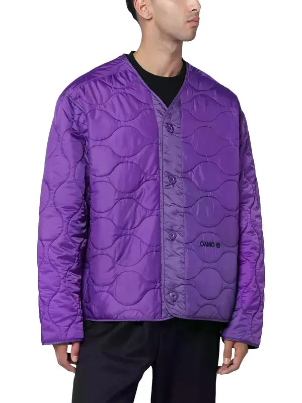 OAMC Button-fastening Jacket - Purple