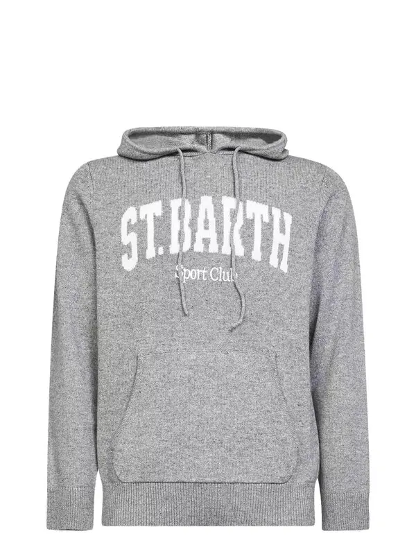 MC2 SAINT BARTH Hooded Sweater - Grey