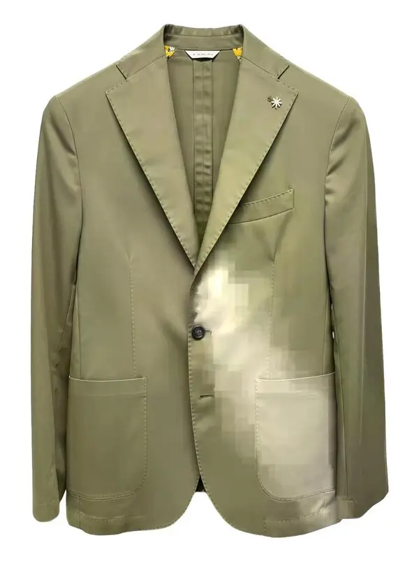 MANUEL RITZ Pocket Blazer - Green