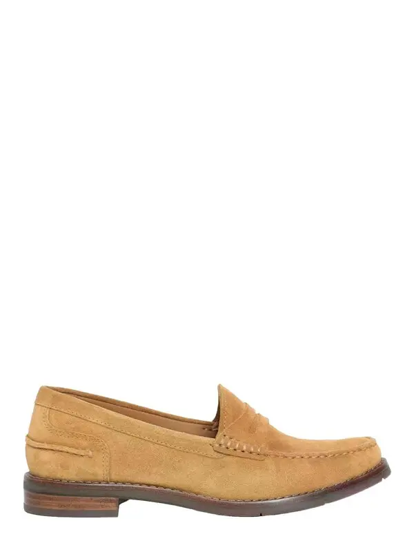 STUDIO CHOFAKIAN Umbra Stitched Loafers - Neutrals