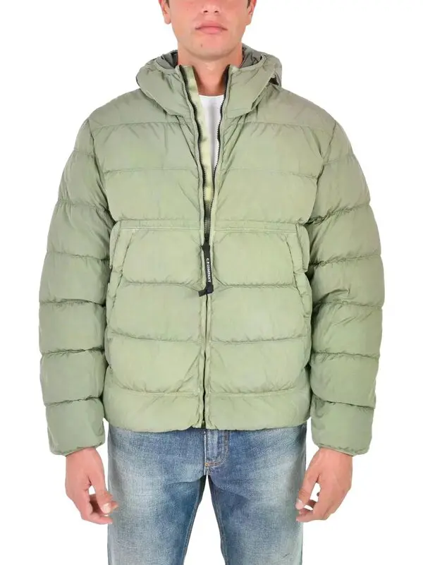 C.P. COMPANY Chrome-r Puffer Shirt - Green
