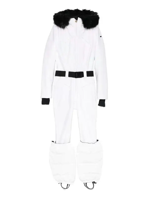 Goldbergh Glisser Faux-fur Ski Suit - White