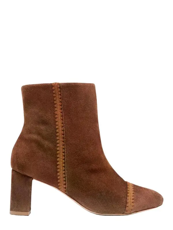 Cinq À Sept 70mm Peyton Suede Boots - Brown