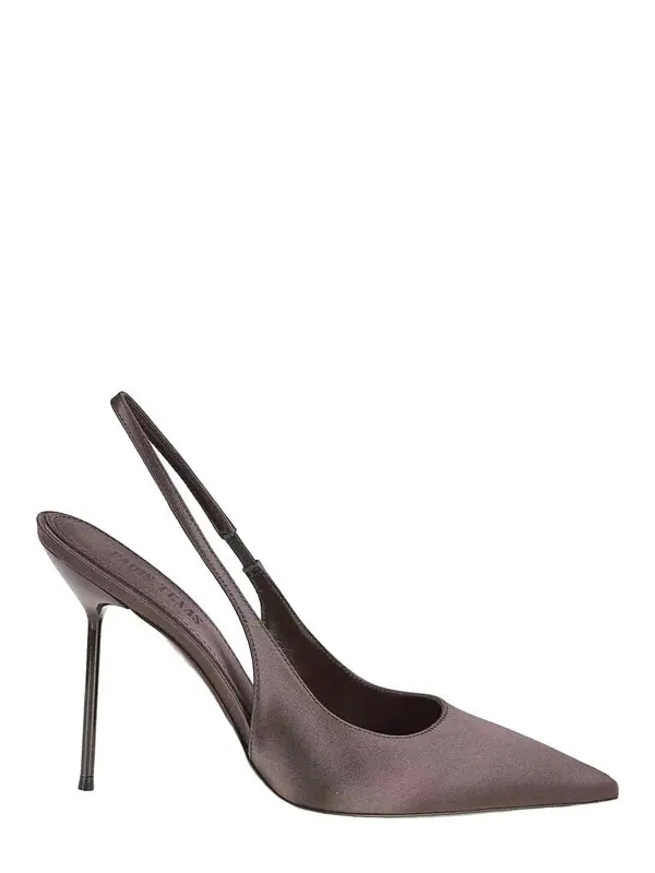 Paris Texas 105mm Pointed-toe Slingback Pumps - Brown