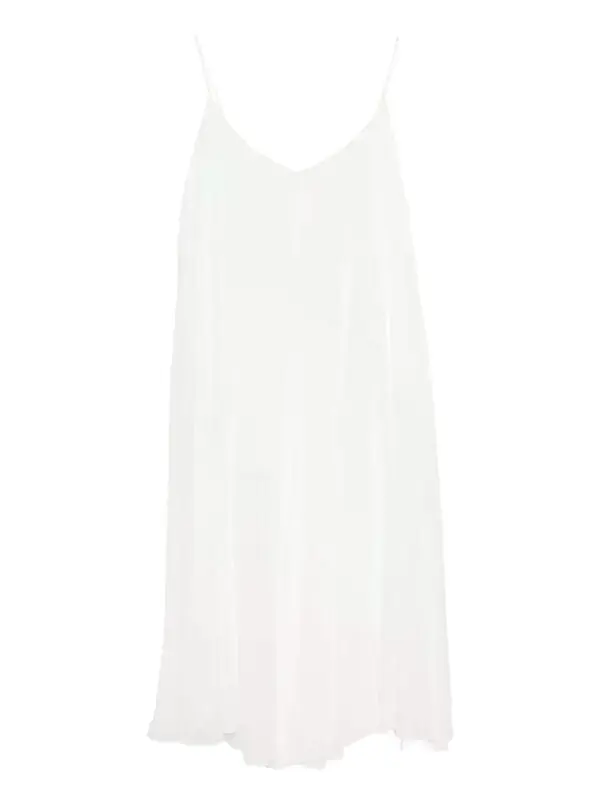 LAUREN MANOOGIAN Seam-detail Dress - White