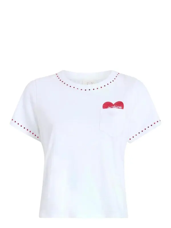 Cinq À Sept Heart-pocket T-shirt - White