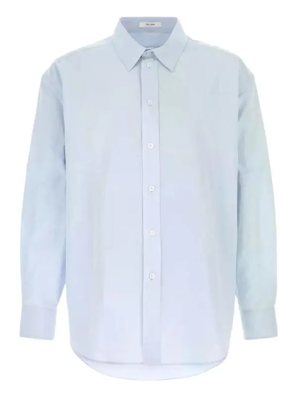 THE ROW Granada Cotton Shirt - Blue
