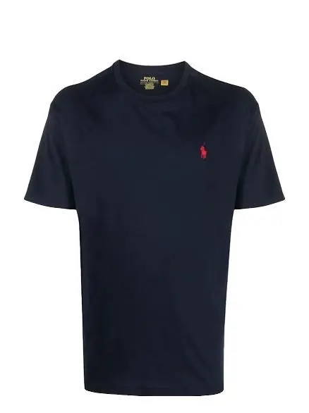 Polo Ralph Lauren Short Sleeve Crewneck Sweat-shirt Classic Fit T-shirt - Ink