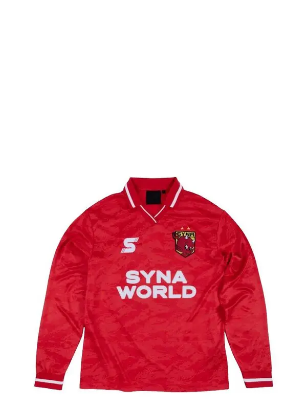 SYNA WORLD Footy Jersey - Red