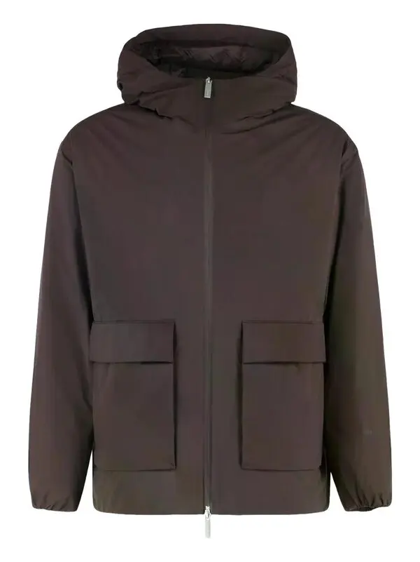 Herno Hooded Jacket - Brown