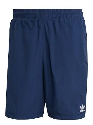 Adidas Trefoil Essentials Woven Shorts - Night Indigo White