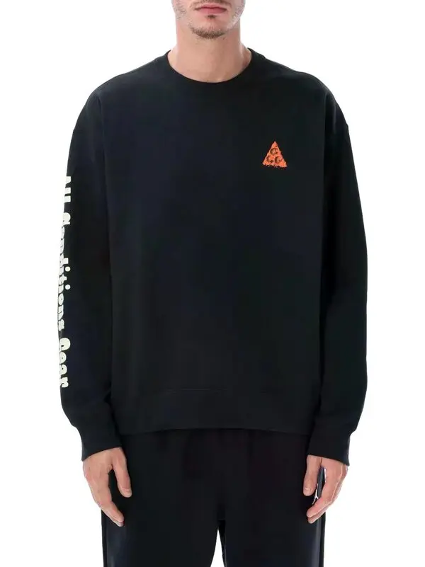 Nike Graphic-print Sweatshirt - Black