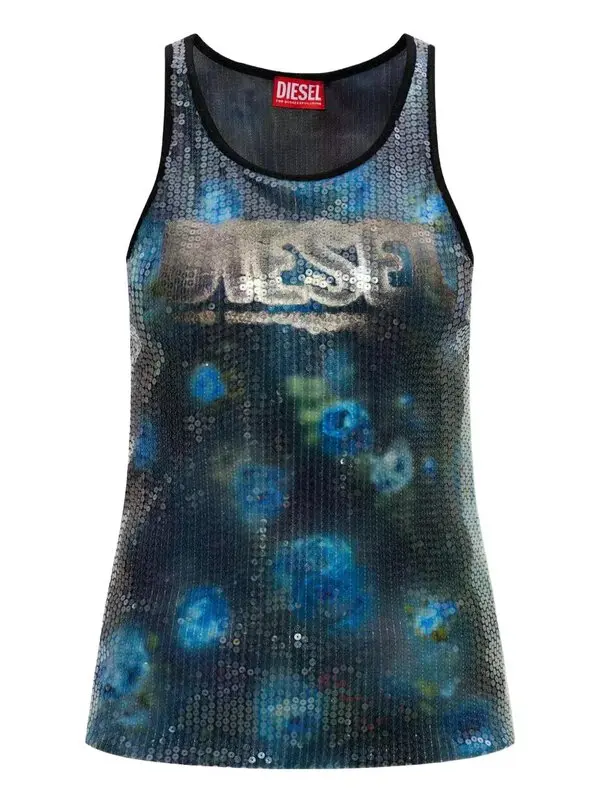 DIESEL T-unky Top - Blue