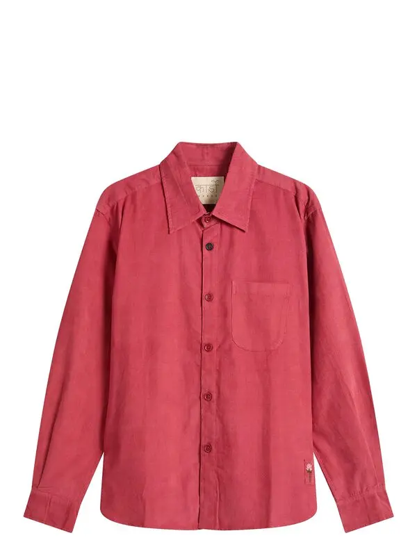 KARDO Luis Cord Shirt - Living Coral