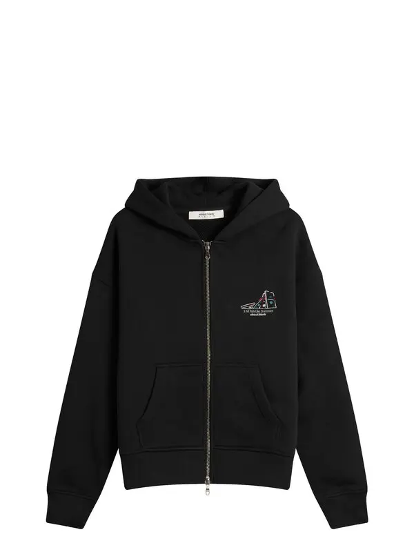 ABOUT:BLANK X Dominoes Zip Hoodie - Black