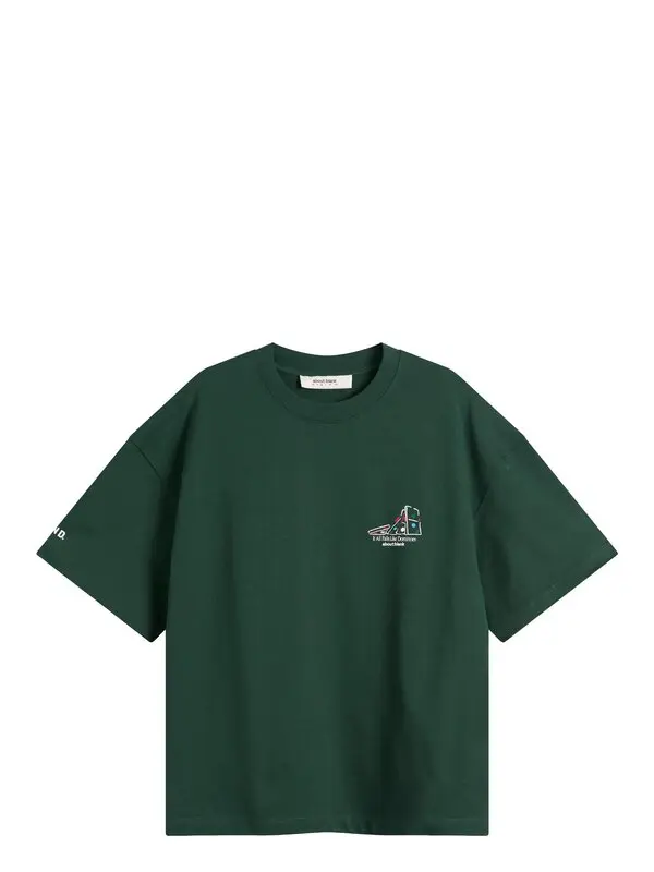 ABOUT:BLANK X Dominoes T-shirt - Epsom Green