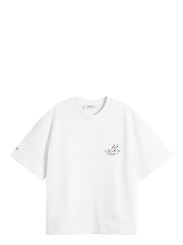 ABOUT:BLANK X Dominoes T-shirt - White