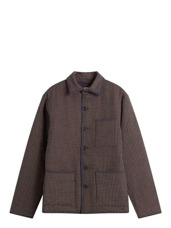 KARDO Paris Quilted Workwear Jacket - Ganache