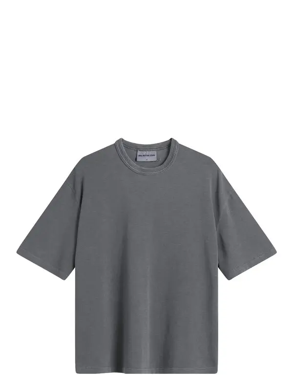MKI MIYUKI ZOKU 220 Gsm Slub T-shirt - Pigment Black