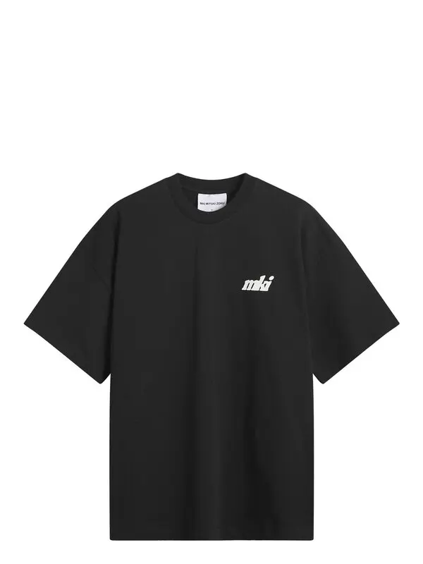 MKI MIYUKI ZOKU Stamp T-shirt - Black