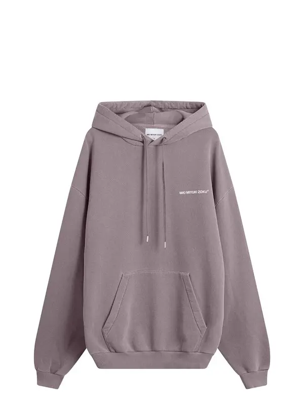 MKI MIYUKI ZOKU Uniform Hoodie - Pigment Raisin