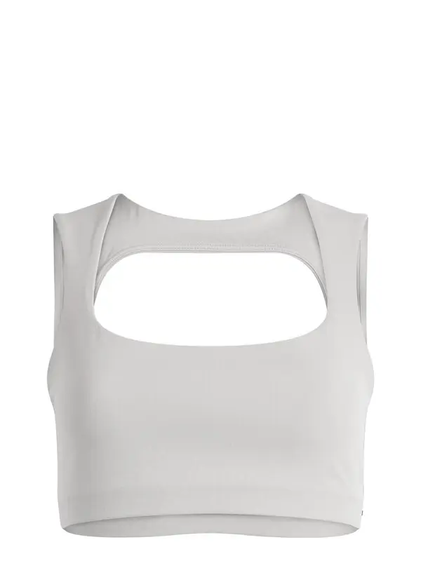 Nike Zenvy Sports Bra - Grey/white