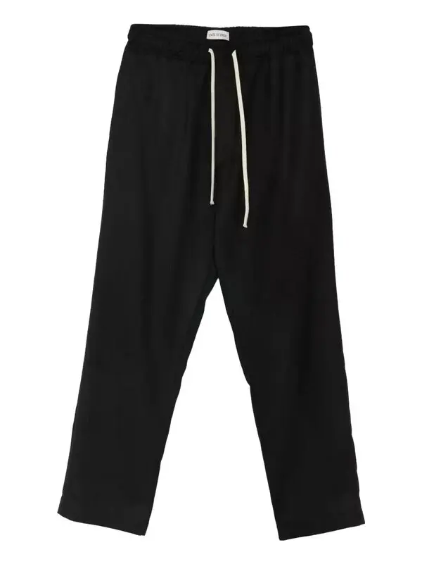 STATE OF ORDER Drawstring Trousers - Black
