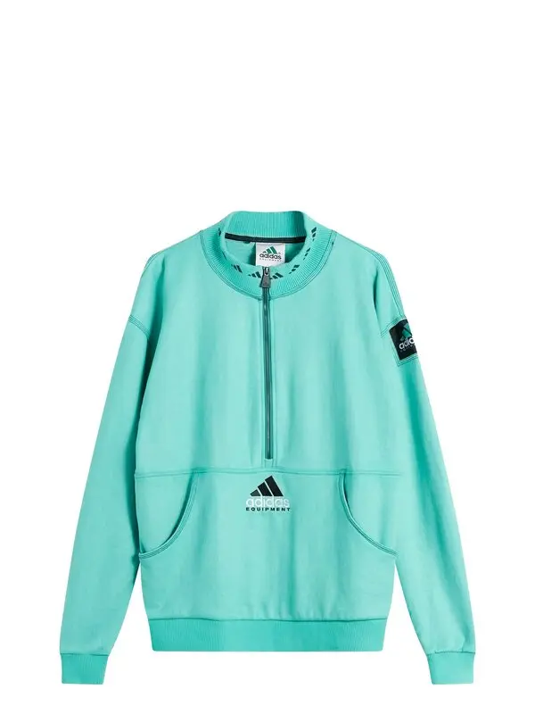 Adidas Eqt Quarter-zip Top - Equipment Green