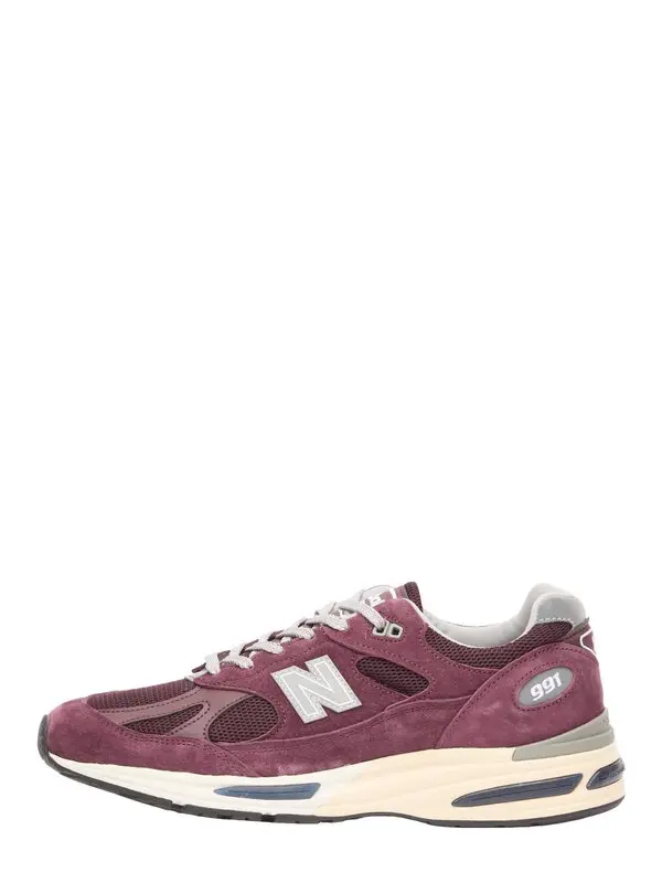 NEW BALANCE 991v2 Sneaker - Purple