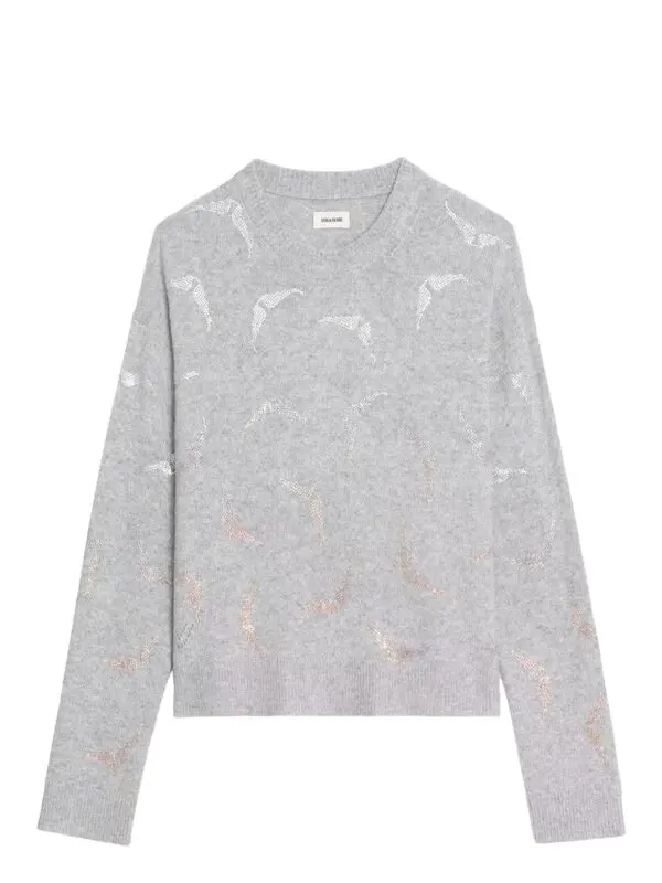 Zadig&Voltaire Wings-detail Sweater - Grey