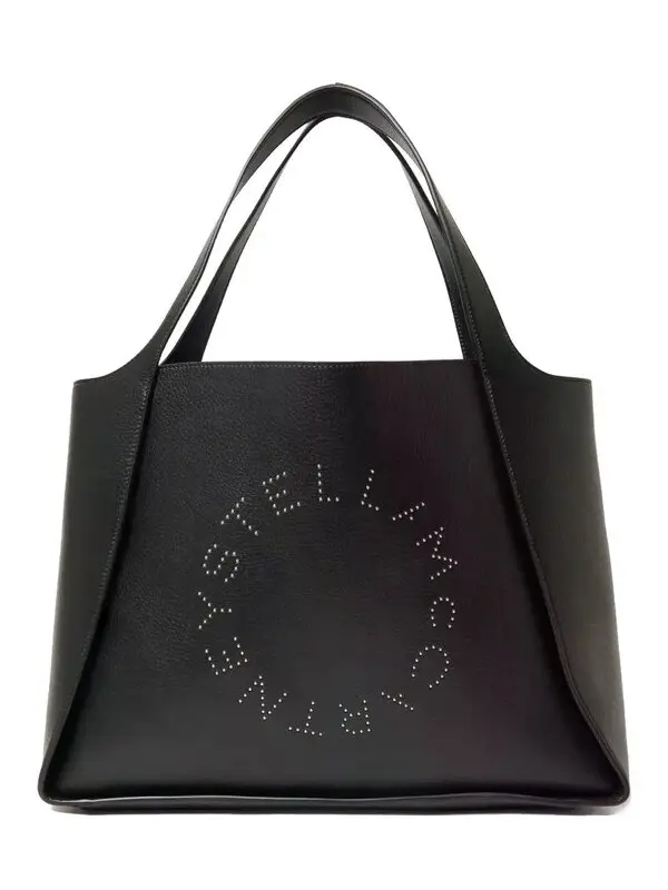 Stella McCartney Logo-detail Tote - Black