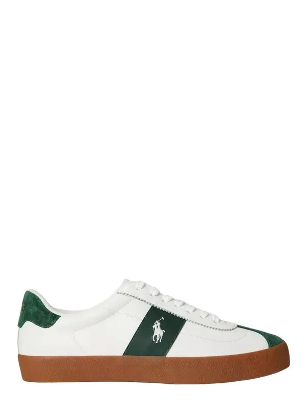 Polo Ralph Lauren Leather Sneakers - White