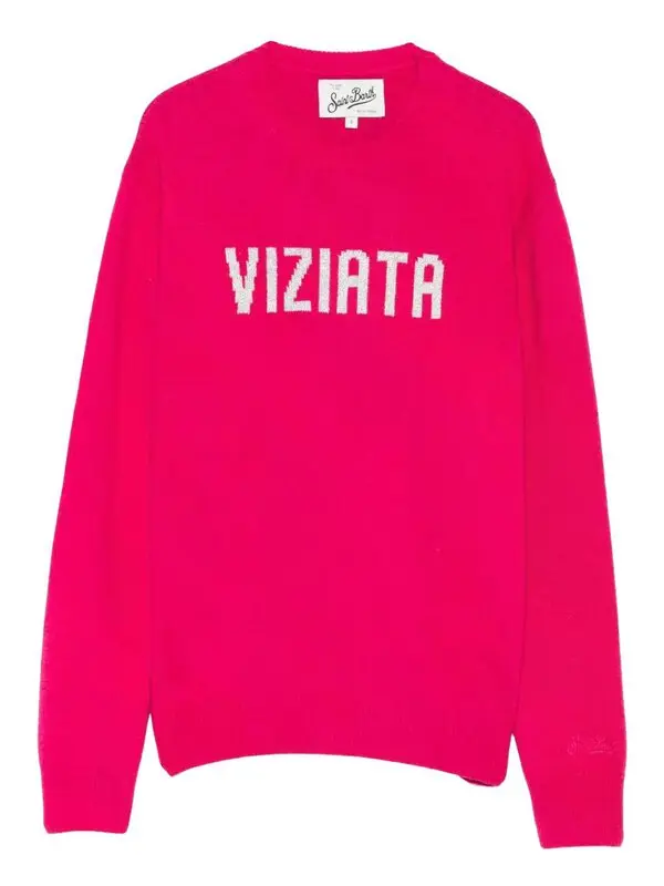 MC2 SAINT BARTH Round-neck Sweater - Pink