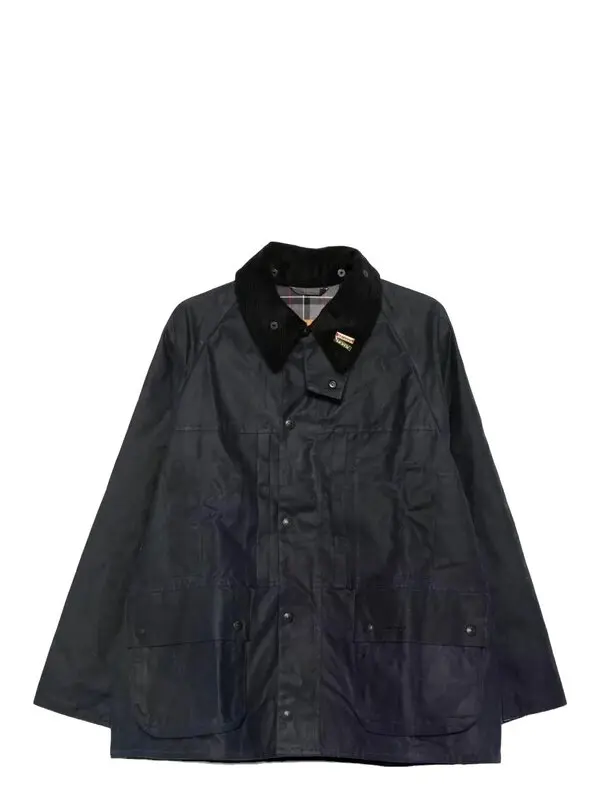 Barbour Corduroy-collar Jacket - Blue